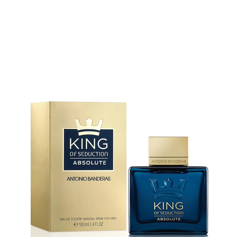 ANTONIO BANDERAS TOALETNA VODA MEN 100ML KING OF SEDUCTION ABSOLUTE