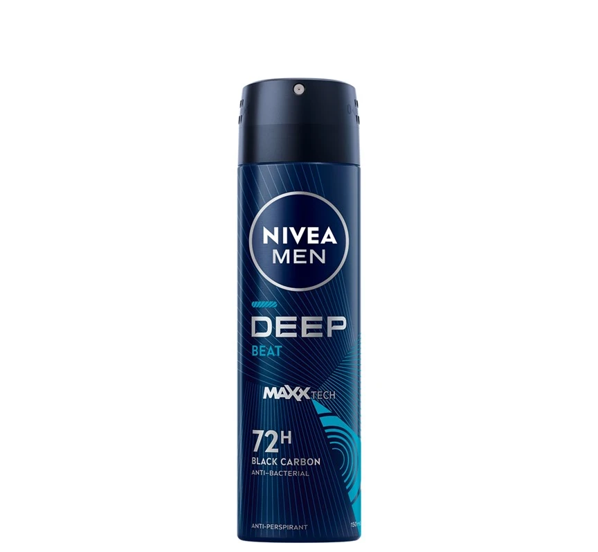 NIVEA DEO MEN 150ML DEEP BLACK CARBON BEAT 95670