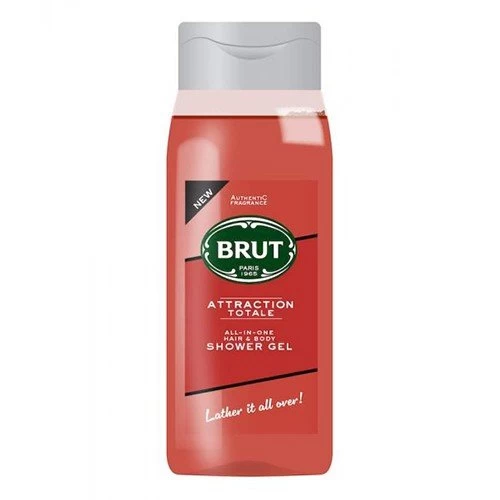 BRUT GEL ZA TUŠIRANJE 500ML ATTRACTION TOTALE