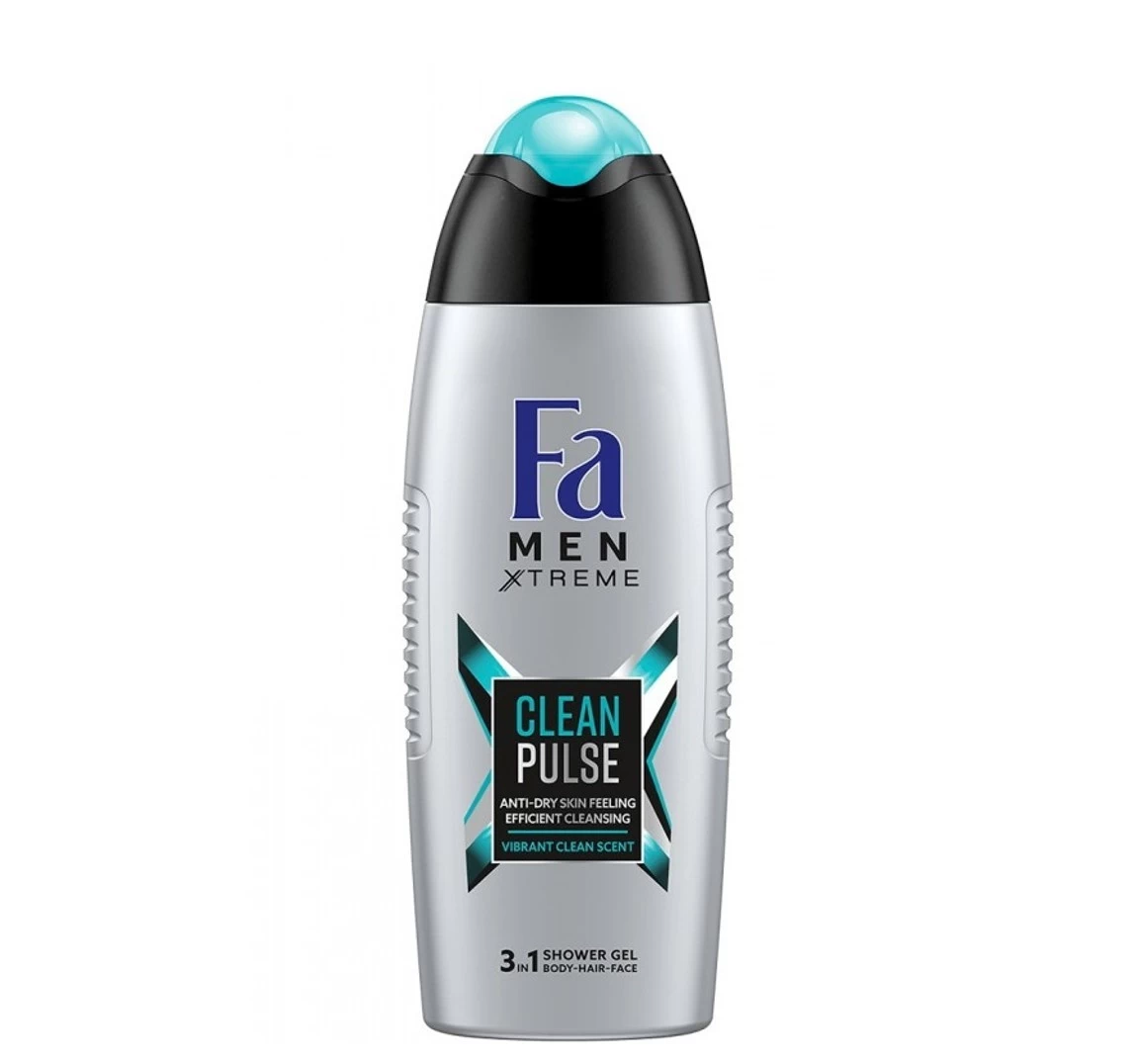 FA GEL MEN 400ML XTREME CLEAN PULSE