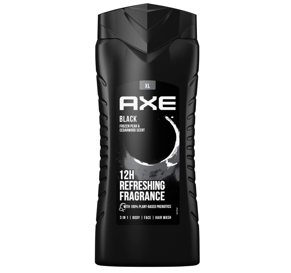 AXE GEL 3IN1 400ML BLACK