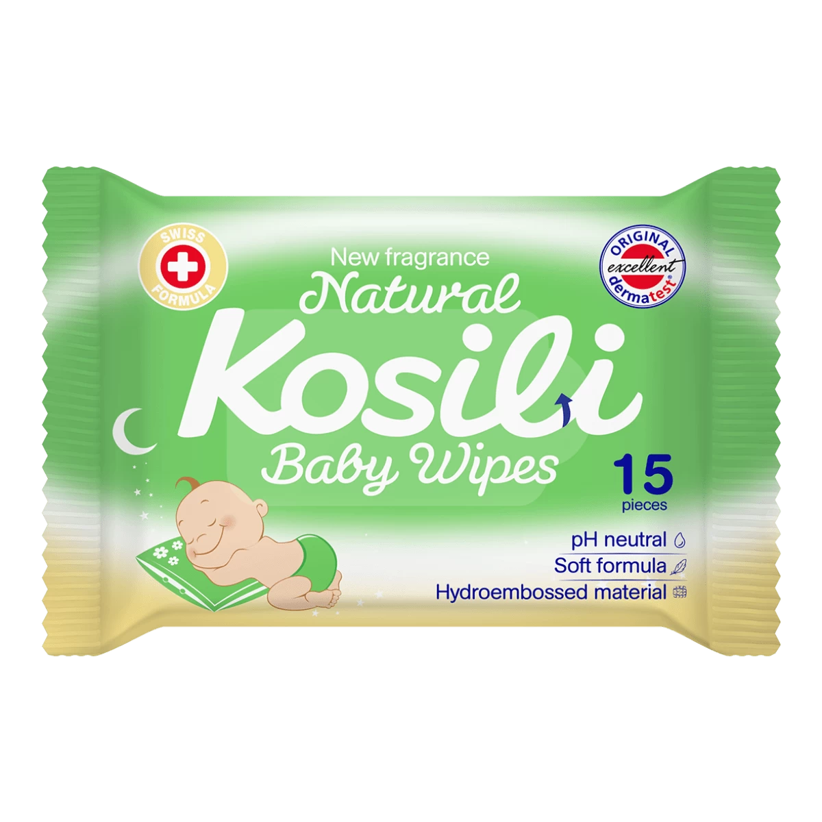 KOSILI VLAŽNE MARAMICE BABY 15KOM NATURAL