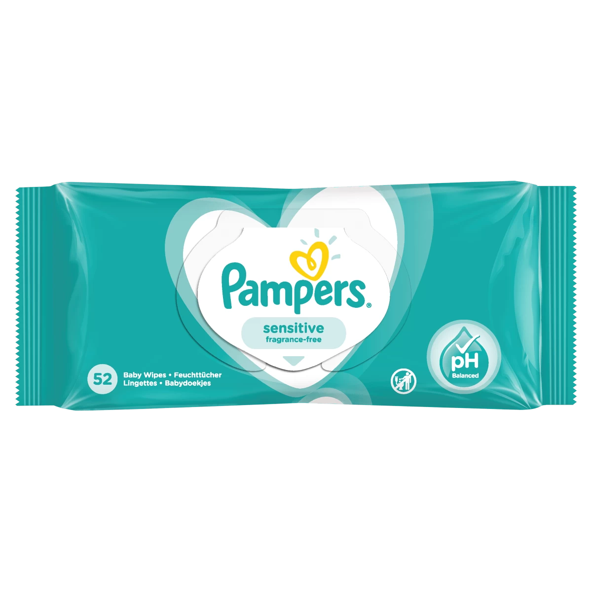 PAMPERS VLAŽNE MARAMICE SENSITIVE 52KOM