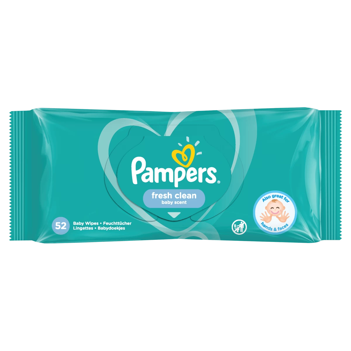 PAMPERS VLAŽNE MARAMICE FRESH CLEAN 52KOM