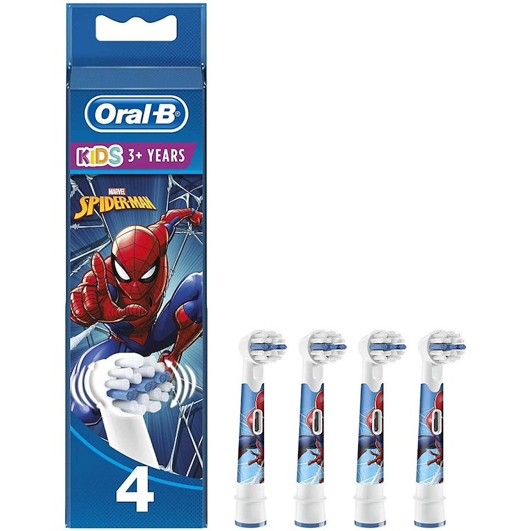 ORAL B ČETKICA ELEKTRIČNA POWER REFIL SPIDERMAN 4/1