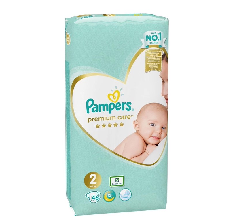 PAMPERS PELENE PREMIUM 2 MINI 4-8KG 46KOM