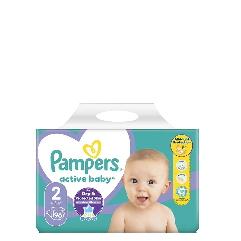 PAMPERS PELENE GIANT PACK 2 MINI 4-8KG 96 KOM