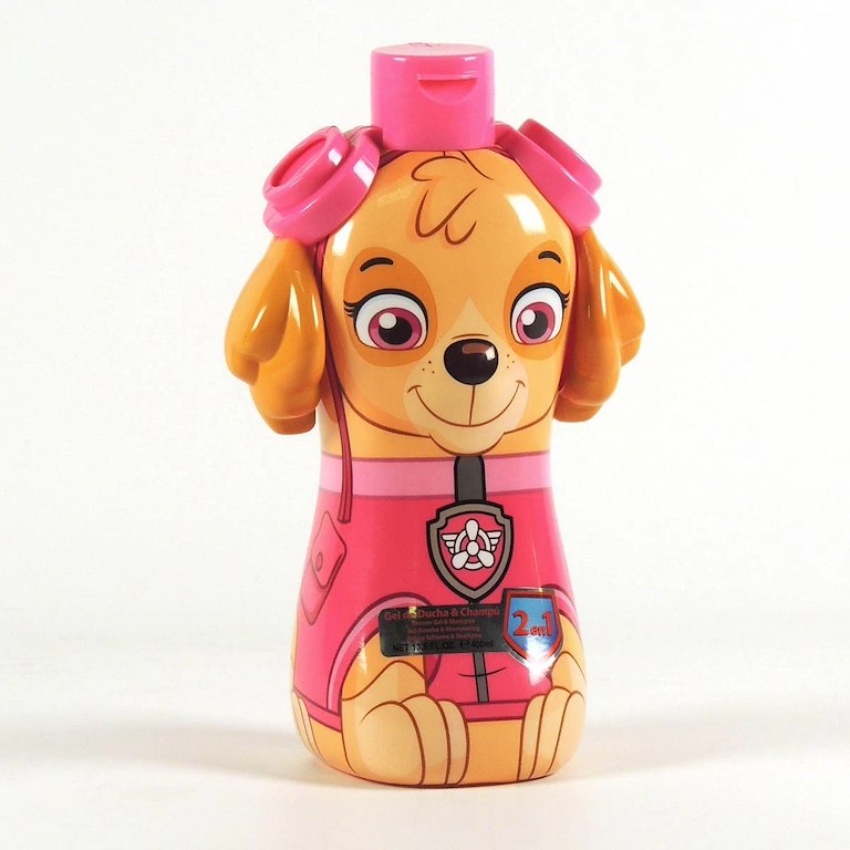 PAW PATROL 3D GEL&ŠAMPON 400ML SKY