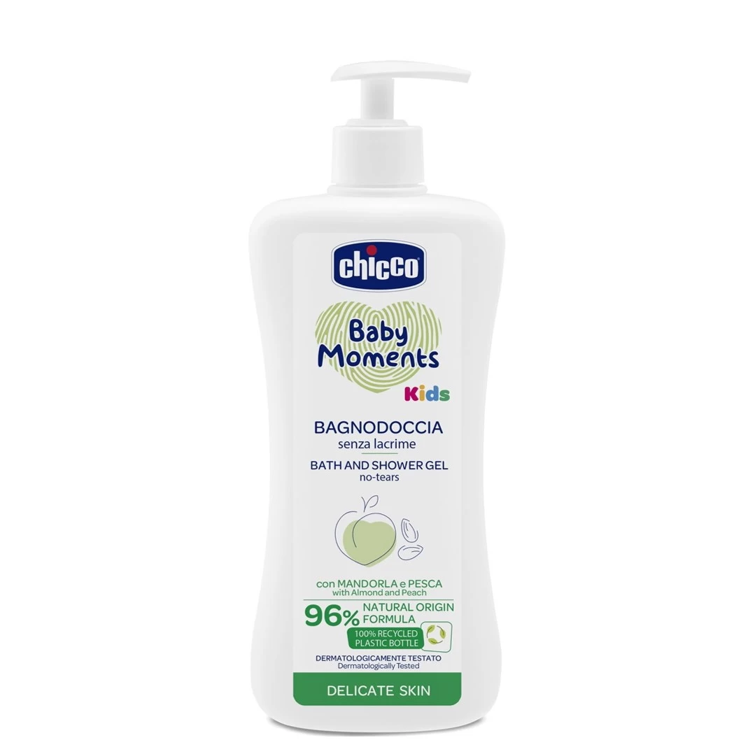 CHICCO BABY MOMENTS KIDS KUPKA I ŠAMPON 2U1 500ML