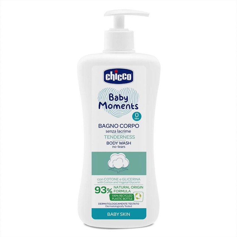 CHICCO BABY MOMENTS NORMAL KUPKA 500ML TENDERNESS