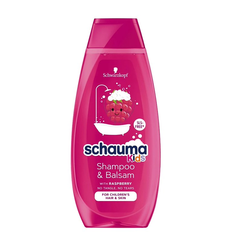 SCHAUMA ŠAMPON 400ML KIDS RASPBERRY