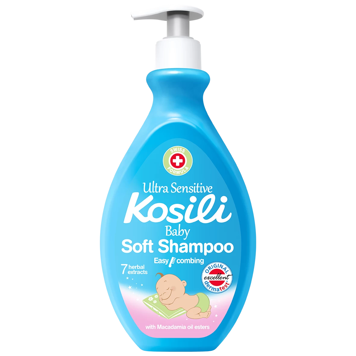 KOSILI ŠAMPON 400ML SENSITIVE PLAVI SA PUMPICOM