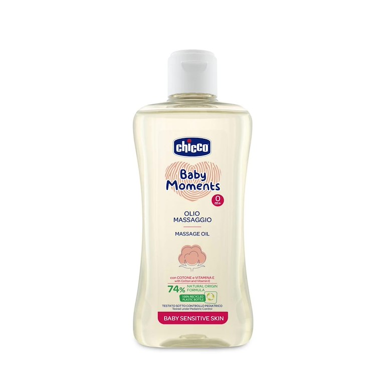 CHICCO BABY MOMENTS ULJE ZA MASAŽU 200ML