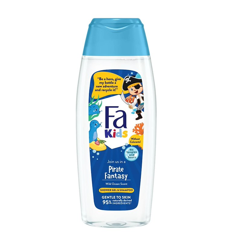 FA GEL&ŠAMPON KIDS 400ML PIRATE FANTASY