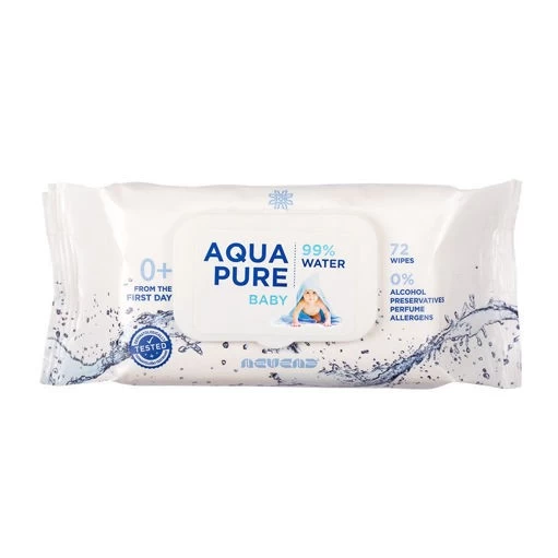 NEVENA BABY VLAŽNE MARAMICE 72KOM AQUA PURE