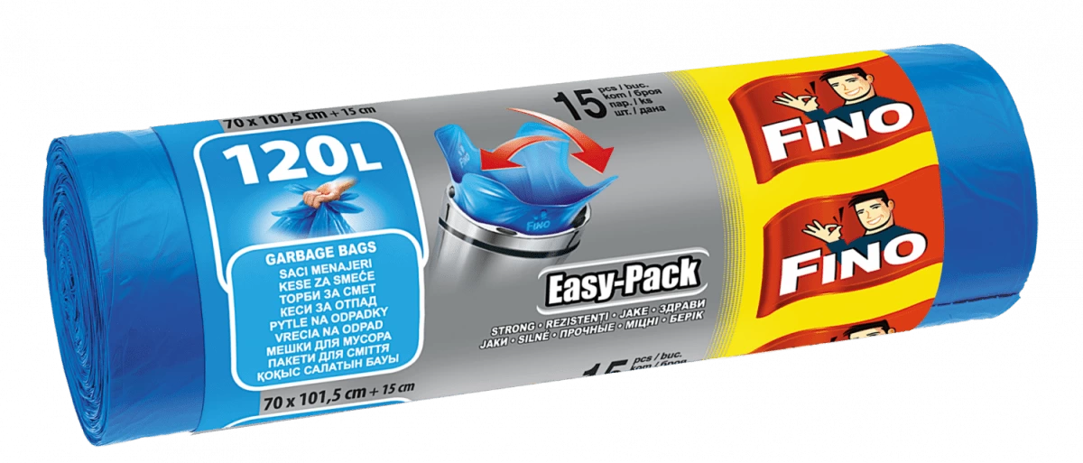 FINO KESE ZA SMEĆE EASY PACK 120L-15 KOM