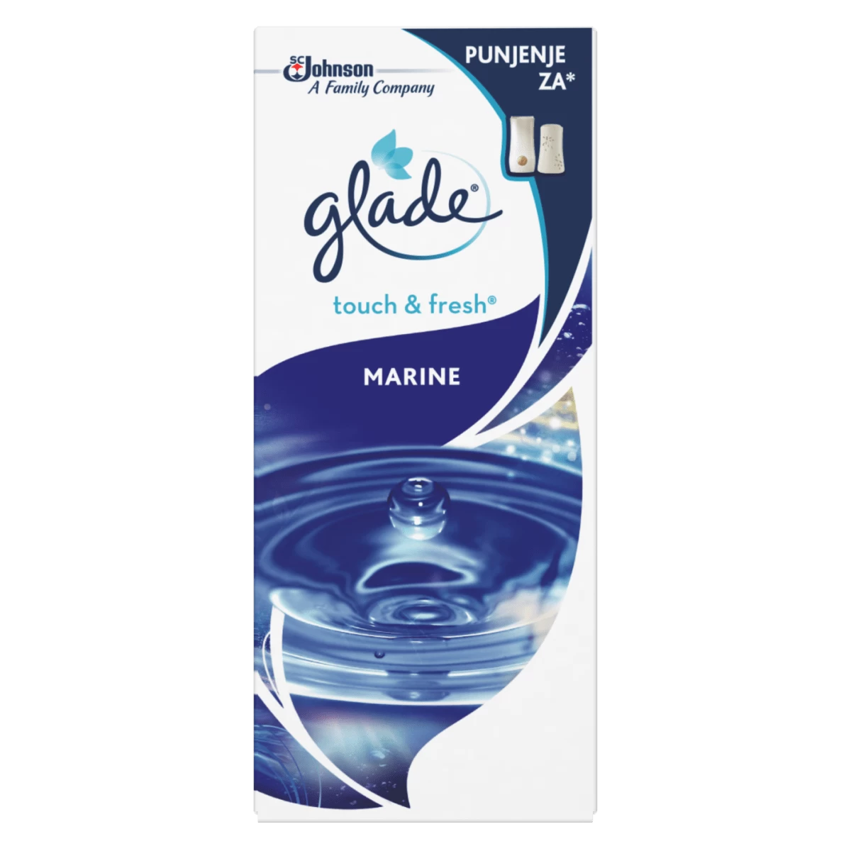 GLADE MIKROSPREJ ZA TOALET REFIL 10ML MARINE