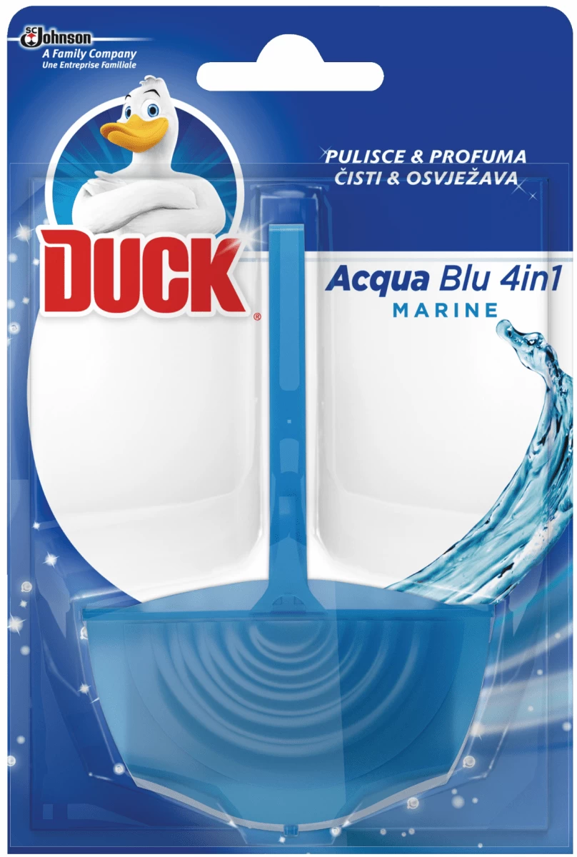 DUCK BLOCK 4U1 WC KORPICA 40GR BLUE AQUA