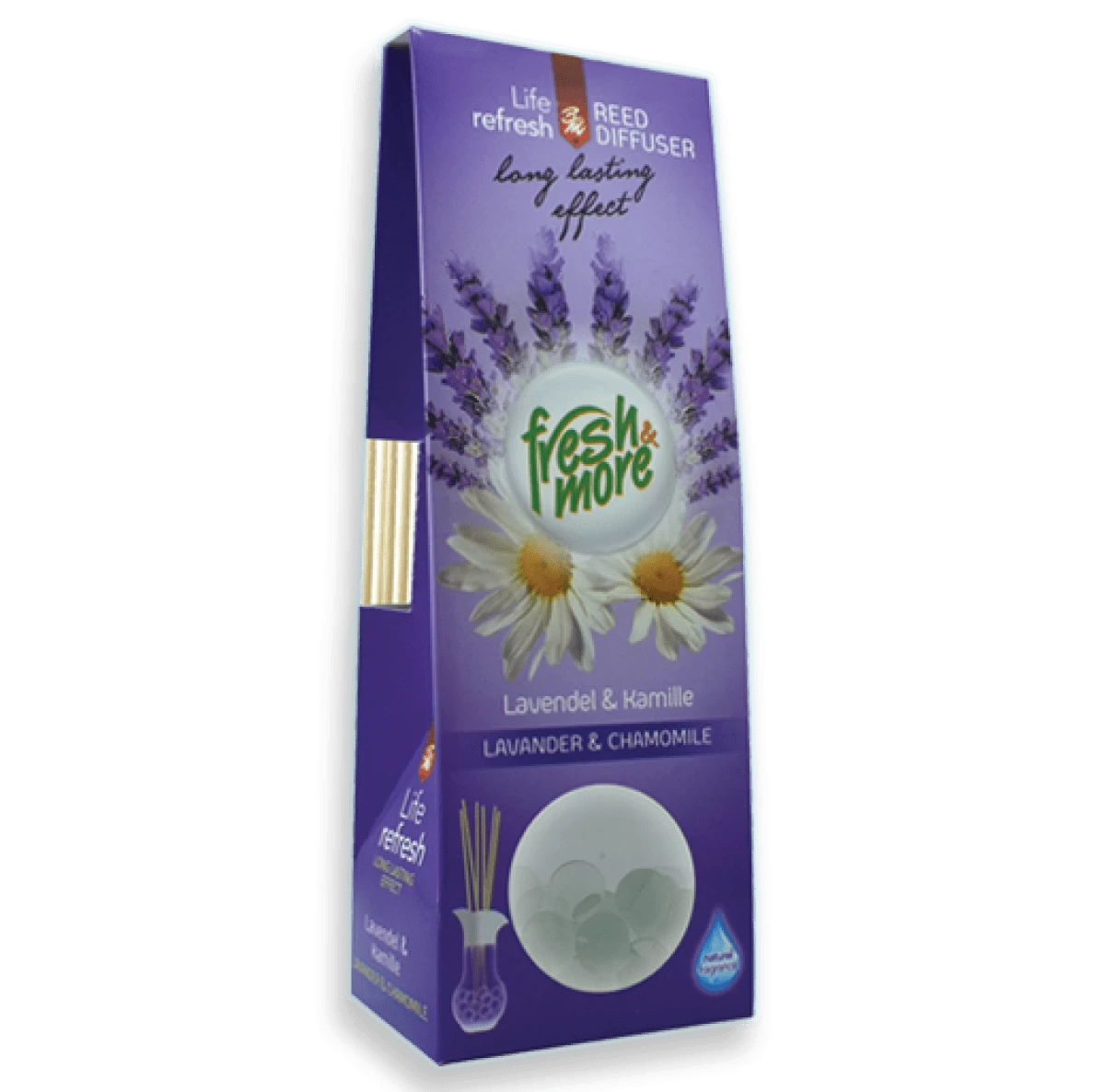 FRESH&MORE OSVEŽIVAČ PROSTORA ŠTAPIĆI 35ML LAVENDER&CHAMOMILE