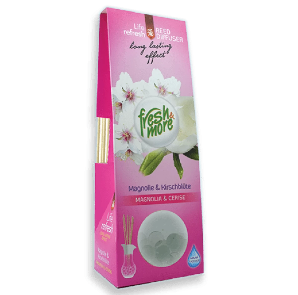 FRESH&MORE OSVEŽIVAČ PROSTORA ŠTAPIĆI 35ML MAGNOLIA