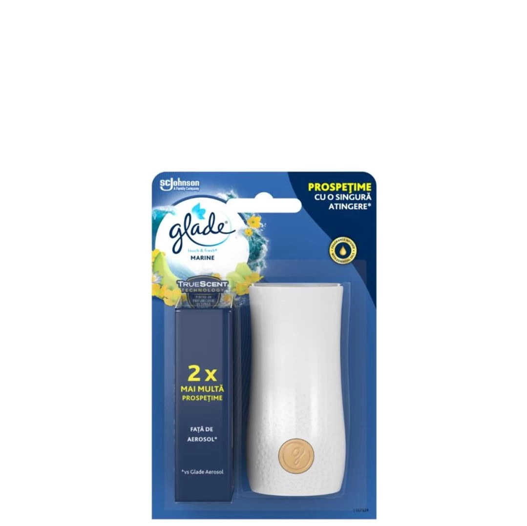 GLADE MIKROSPREJ ZA TOALET KOMPLET 10 ML MARINE