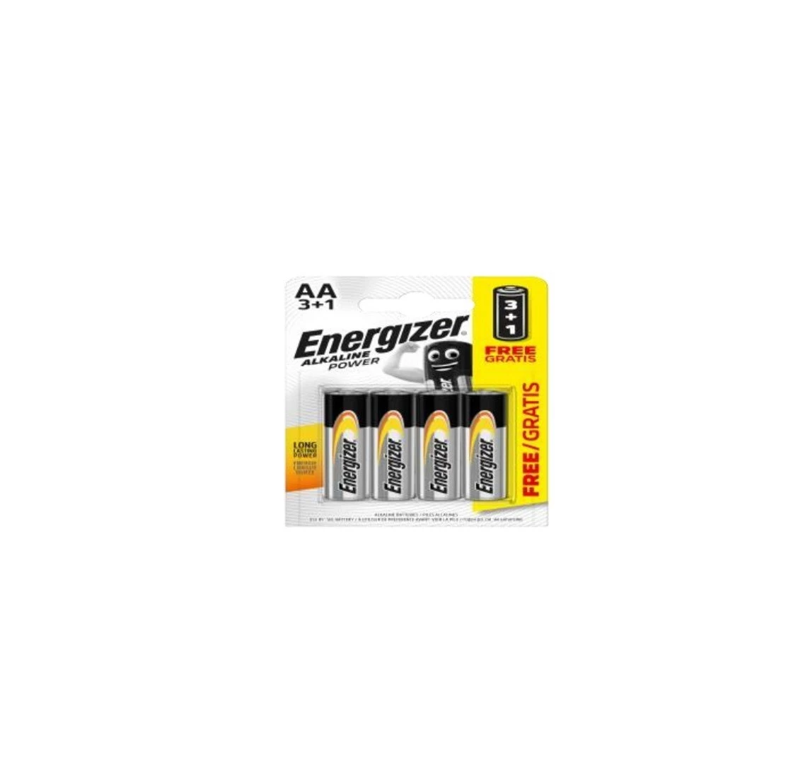 ENERGIZER BATERIJE ALKALINE AA 4 KOM