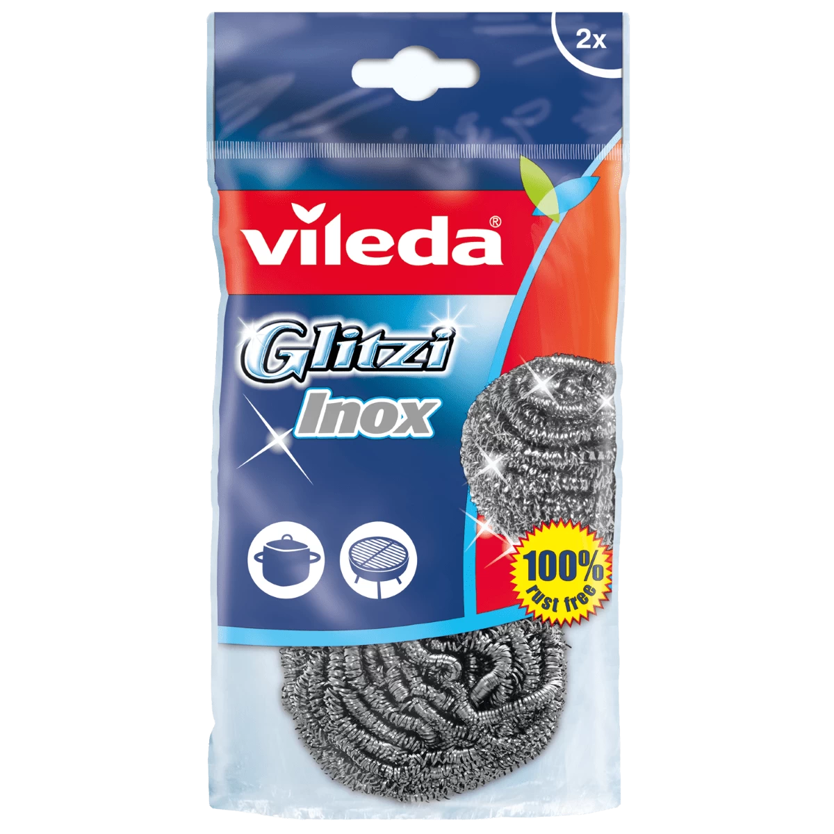 VILEDA ŽICA GLITZI POWER INOX 2 KOM