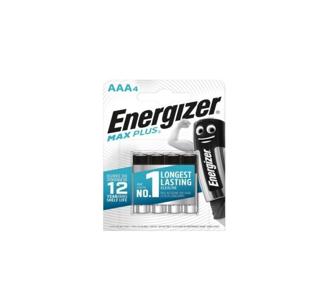 ENERGIZER BATERIJE MAX PLUS AAA 4 KOM