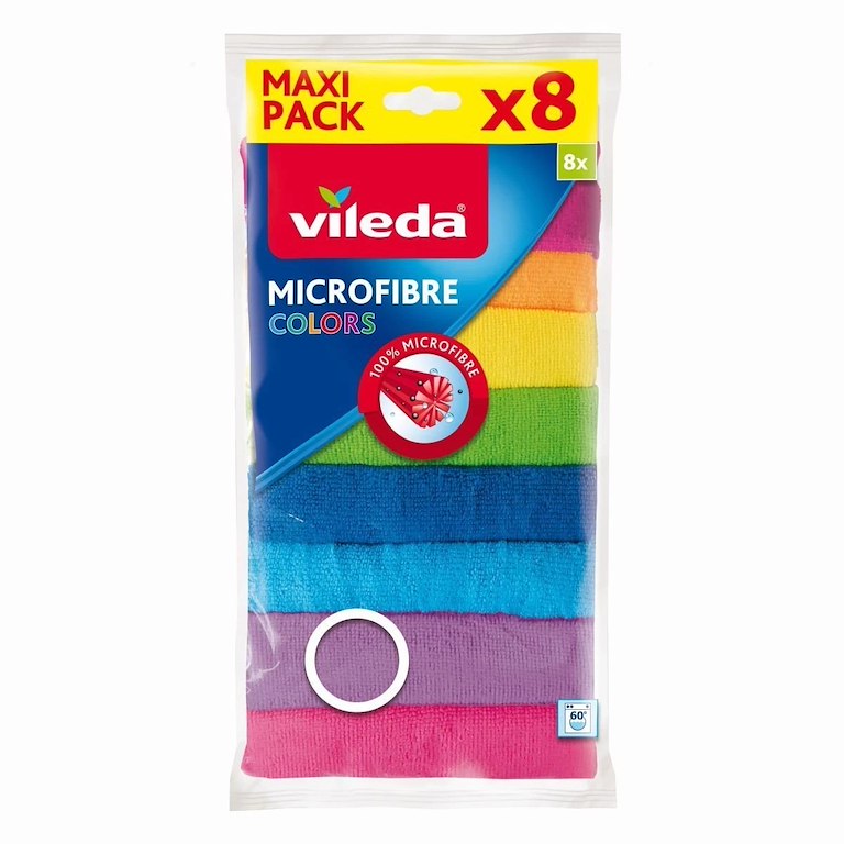 VILEDA KRPA MAGIČNA COLOR 8 KOM