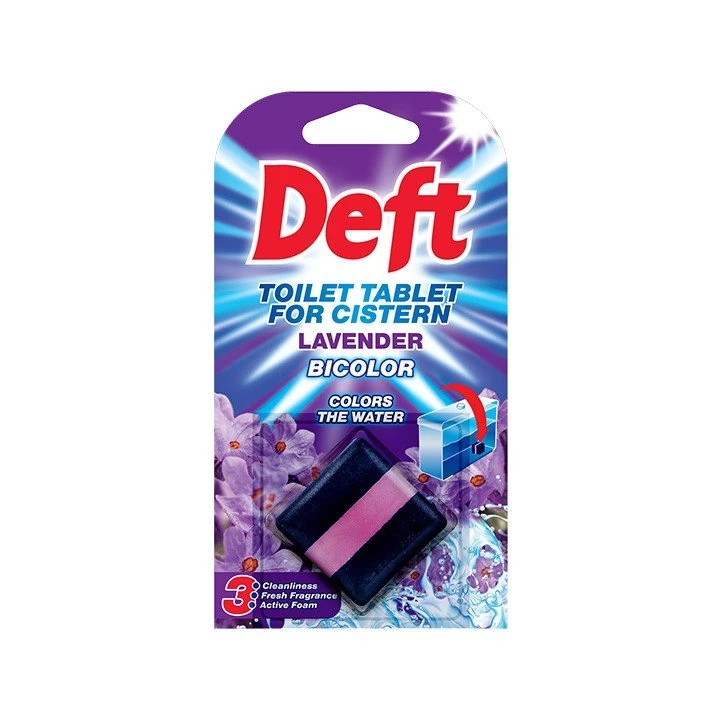 DEFT TABLETA ZA VODOKOTLIĆ 50G COLOR LAVANDA