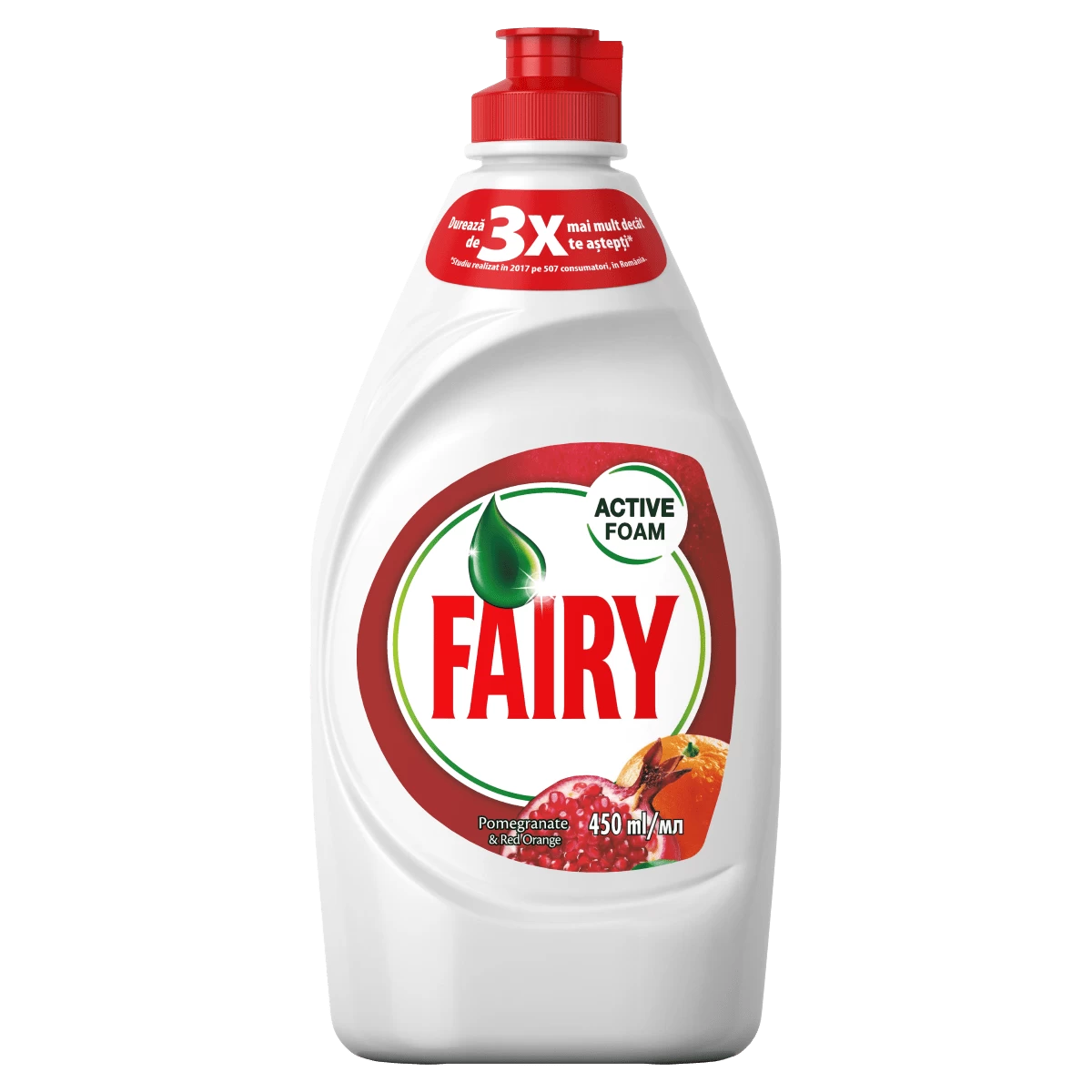 FAIRY DETERDŽENT ZA POSUĐE 450ML POMEGRANATE&RED ORANGE