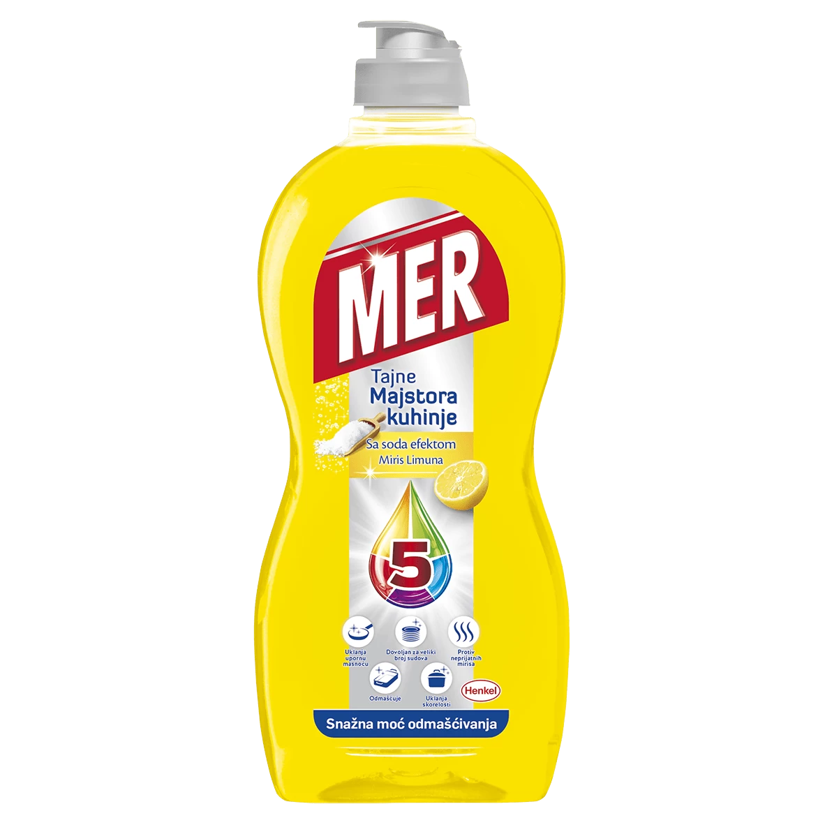 MER DETERDŽENT ZA POSUĐE 450ML LIMUN