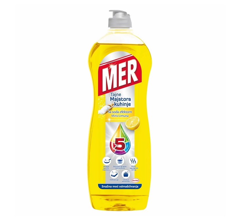 MER DETERDŽENT ZA POSUĐE 750ML LIMUN