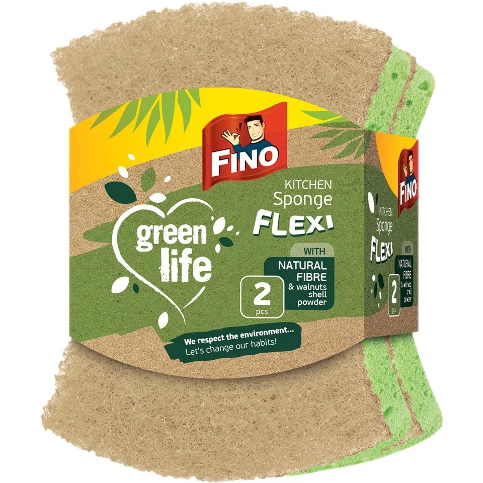 FINO SUNĐER ZA POSUĐE FLEXI GREEN LIFE 2KOM