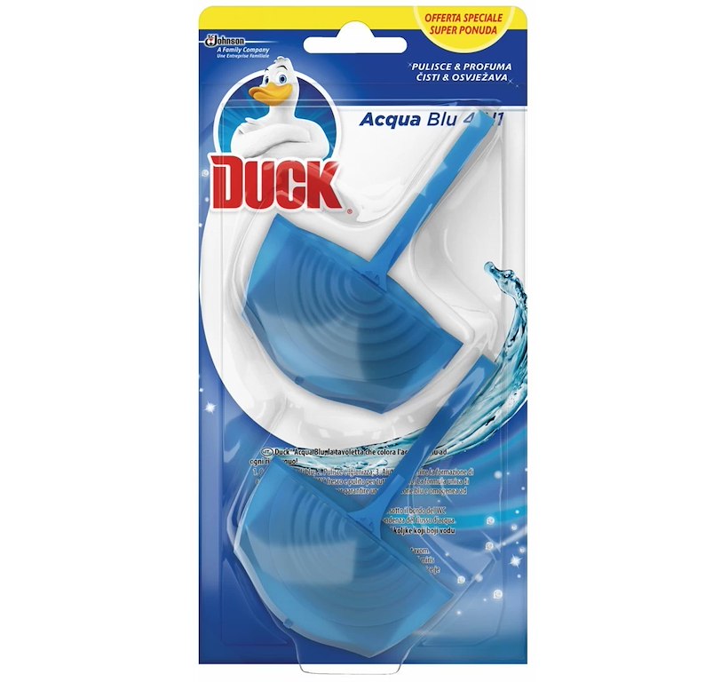 DUCK BLOCK 4U1 WC KORPICA 80GR BLUE AQUA