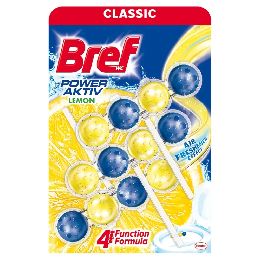 BREF WC KUGLICE 3X50G LEMON