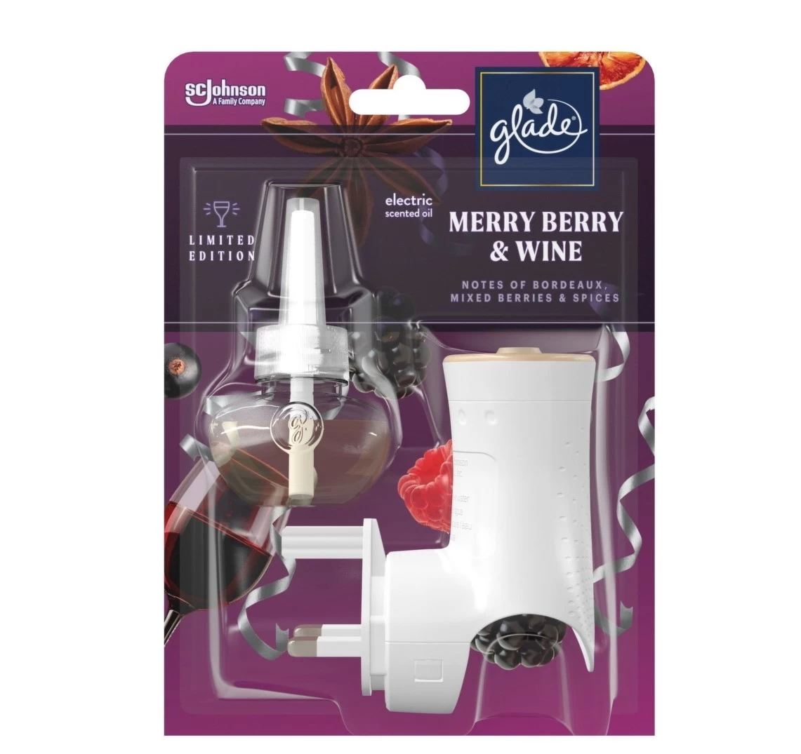 GLADE ELEKTRIČNI KOMPLET 20ML BERRY WINE