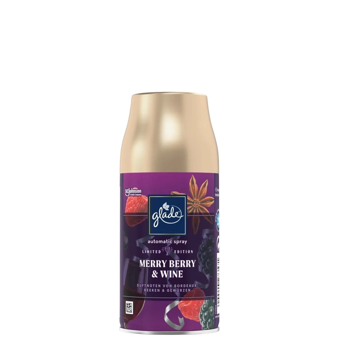 GLADE FRESHMATIC REFIL 269ML BERRY WINE