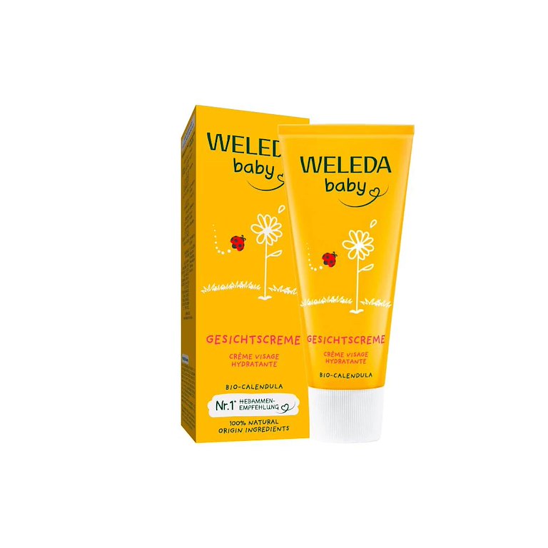 WELEDA BABY Krema za Lice za Bebe sa Organskim Nevenom 50 mL