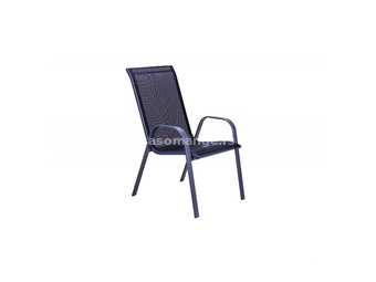 Baštenska stolica - crna