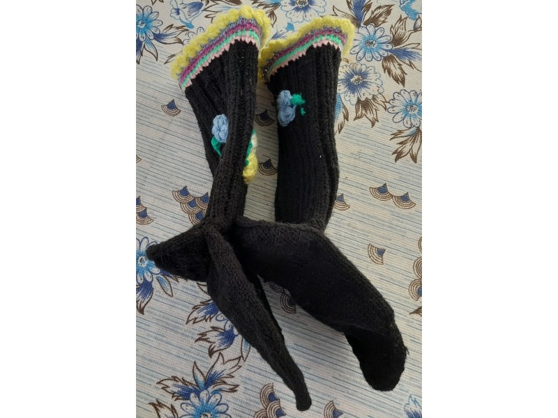 Čarape etno ženske,kao deo narodne nošnje