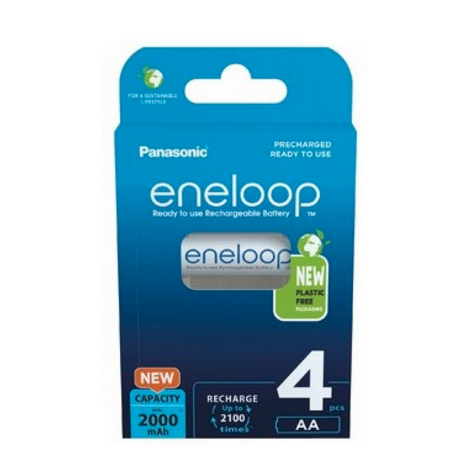 Panasonic Eneloop AA/4B (BK-3MCDE/4BE)