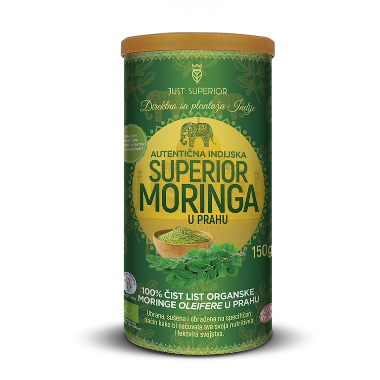 Just Superior Moringa organska 150g
Just Superior Moringa organska 150g