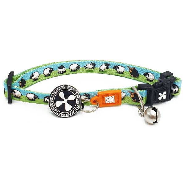 Max Molly Smart ID Cat Collar Black Sheep - Black Sheep