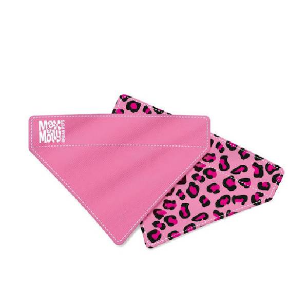 Max Molly Bandana Leopard Pink - Small