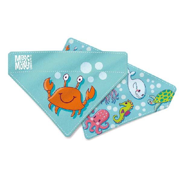 Max Molly Bandana Blue Ocean - Small