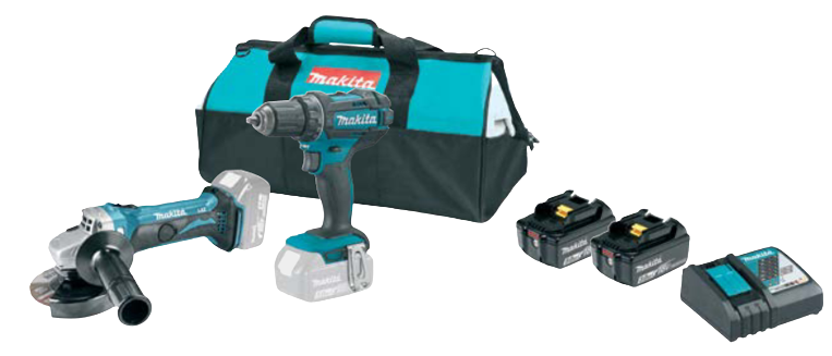 Makita set LXT 18V – DDF482Z + DGA452Z