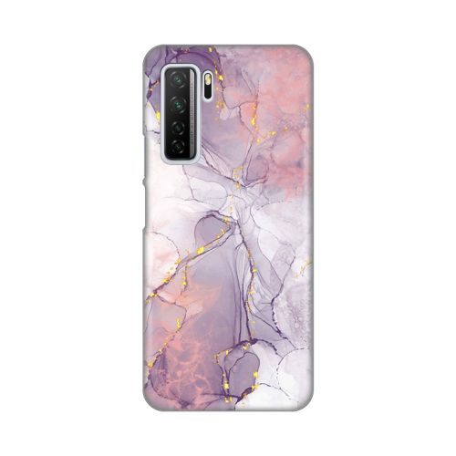 Silikonska futrola - maska print za Huawei P40 Lite Pink Marble