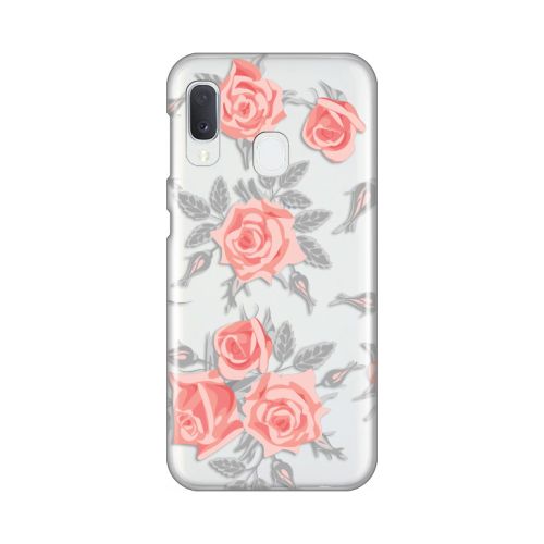 Silikonska futrola - maska print Skin za Samsung A202 Galaxy A20E Elegant Roses