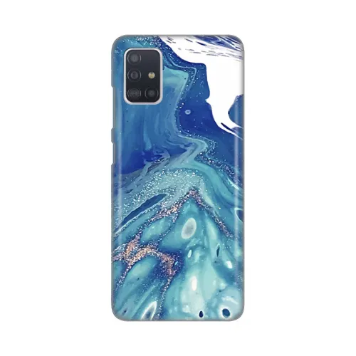 Silikonska futrola - maska print za Samsung A515F Galaxy A51 Blue Marble